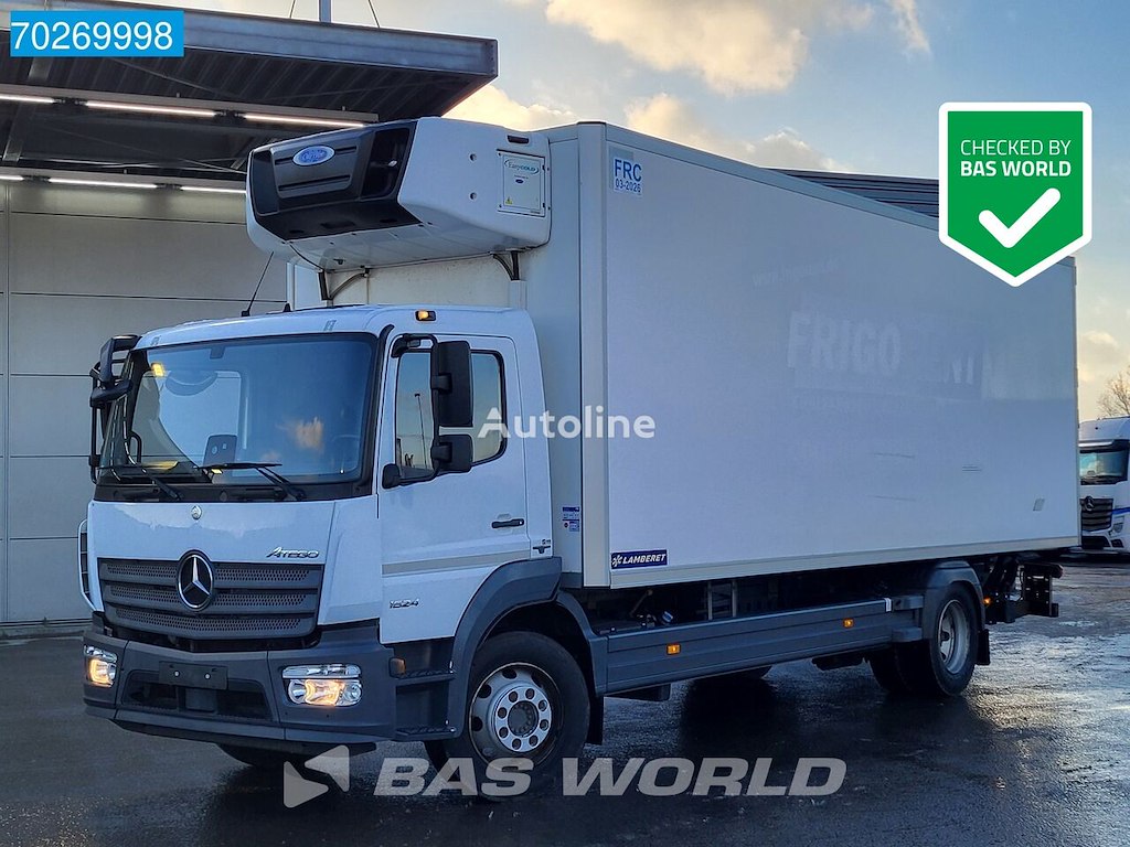 Mercedes-Benz Atego 1524 4X2 16tonner Carrier Supra 1250 ClassicSpace Euro 6 kamion hladnjača