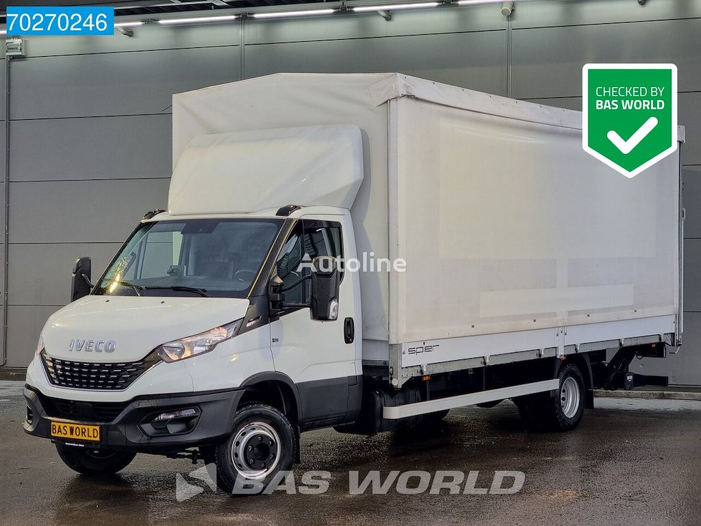 IVECO Daily 72C21 Automaat Bakwagen Zeilen Laadklep Schuifzeil Meubelb kamion s ceradom