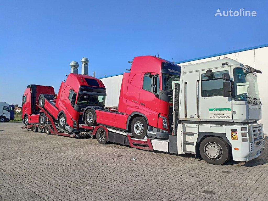 Renault Magnum FVG TruckLiner autotransporter + prikolica autotransportera