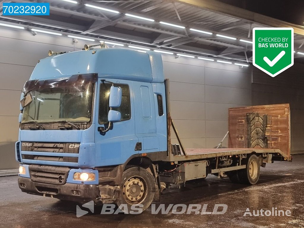 DAF CF75.360 4X2 Transporter Hydraulic ramps Automatic Euro 4 autotransporter