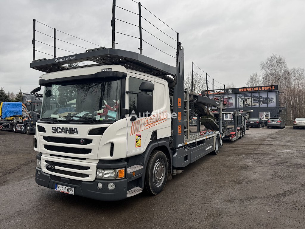 Scania P410 KTT KASSBROHER METAGO PRO VDI CERTYFIKAT autotransporter