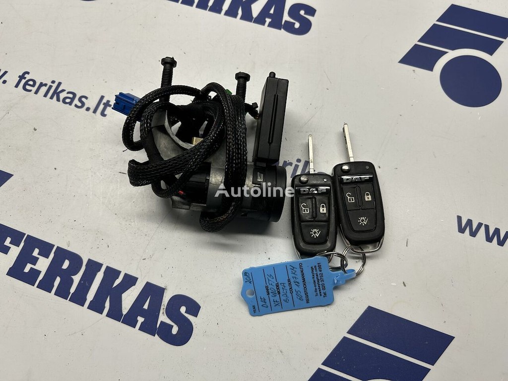 DAF igntion lock with keys 200169 brava za paljenje za DAF XF106 tegljača