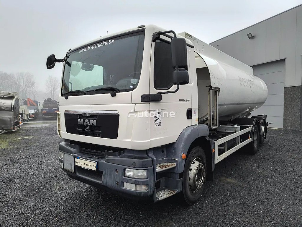 MAN TGM 26.340 19000L FUEL/CARBURANT - ONLY 285 600KM - 4 COMP autocisterna za gorivo