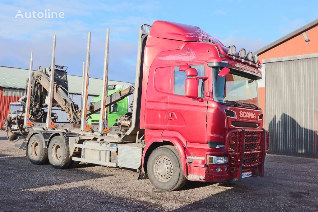 Scania R580 Serie 4087 kamion za prevoz drva