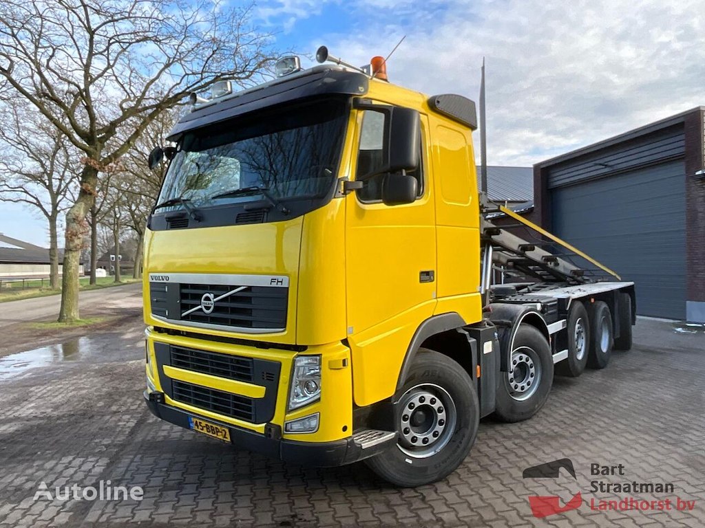 Volvo FH 540 10X4R Euro 5 met 30T HTS Kabel Containersysteem kamion sa kukom za podizanje tereta