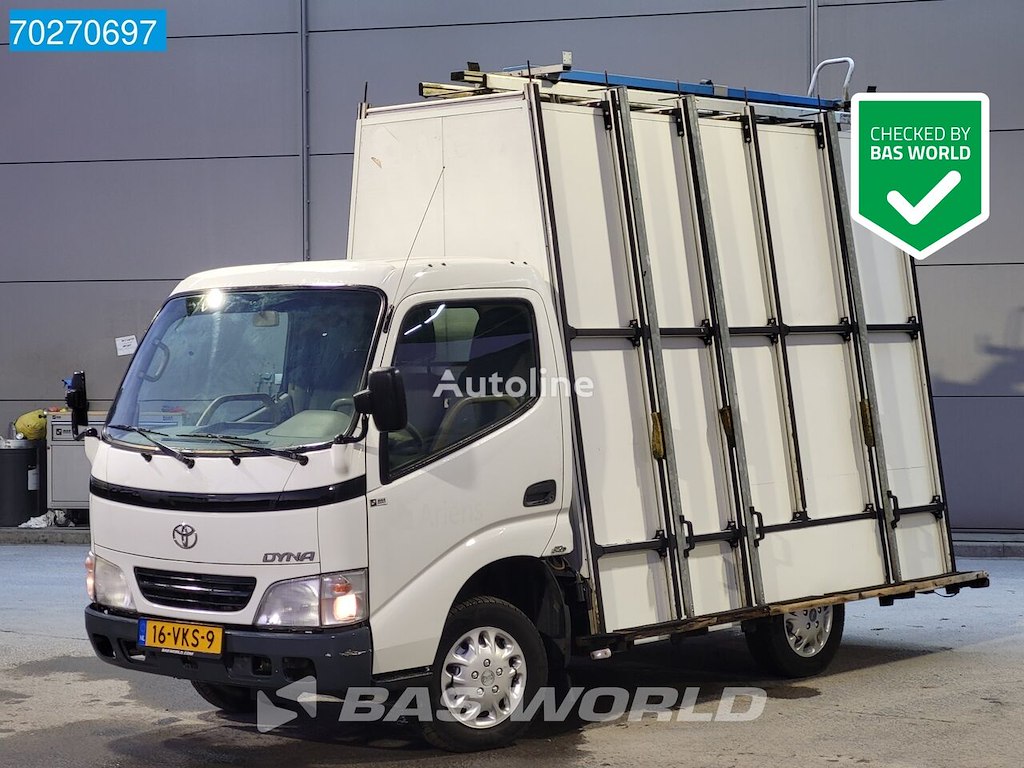 Toyota Dyna 100 Glasresteel Resteel Bakwagen Koffer Glaswagen vozilo za prevoz stakla