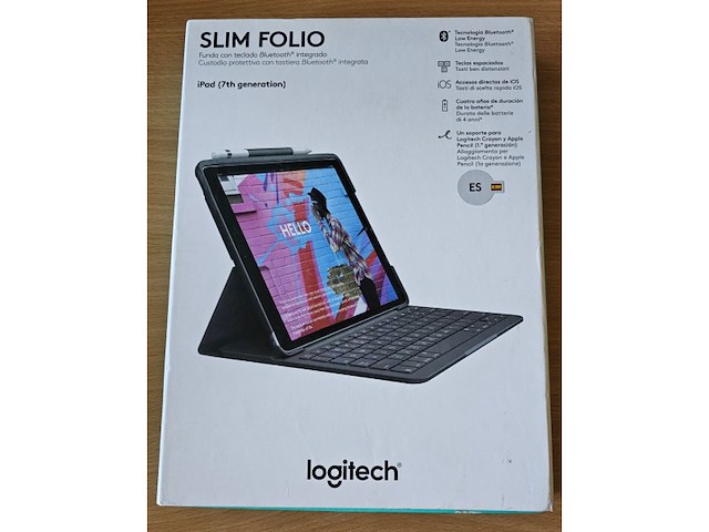 Logitech Slim Folio iPad (7th generation)