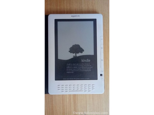 Kindle DX, beli, 9,7 inca