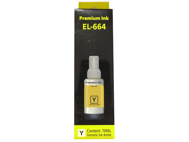 INKJET T6644 Y Dopuna zuta boja bocica sadrži 70 ml mastila za Epson EPIJY6644SC