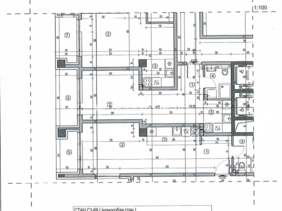 Gradska lokacija, Centar, 1.0 stan, 36m2, 42480 EUR