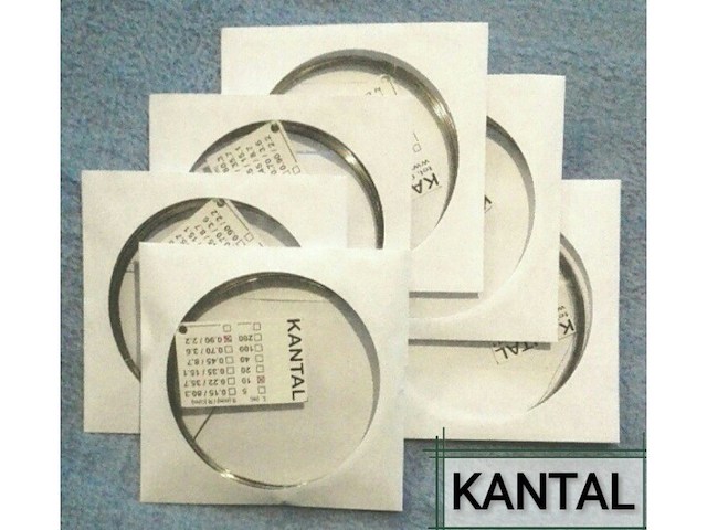 Kantal žica (kao Cekas) fi 0.15-0.90 mm, traka 2-4 mm