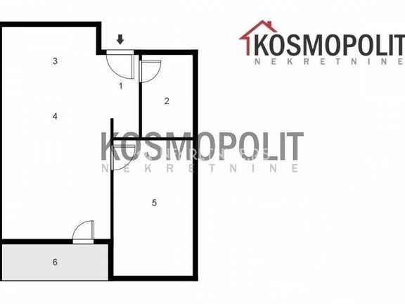 Zvezdara, Mirijevo, Kapetana Miloša Žunjića, 1.5, 42m2, 83900 EUR