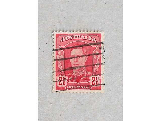 (M) markica 1942 Aust.  2½d Red King George VI