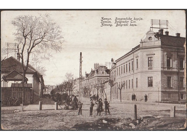 Zemun - Beogradska kapija 1916