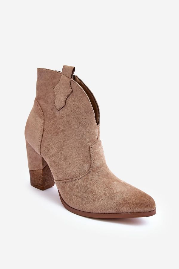 LEATHER HEELED COWGIRLS TANNER