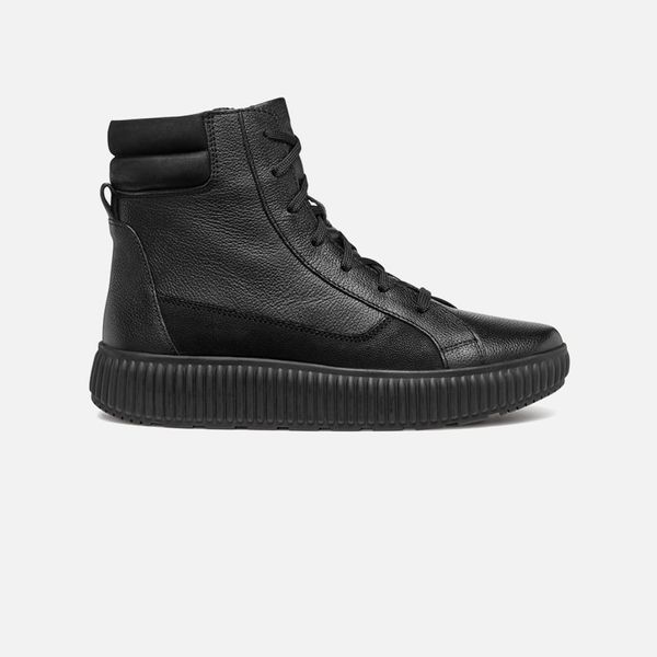 BLACK WOMEN'S ANKLE BOOTS GEOX GRAISY - WOMEN'S