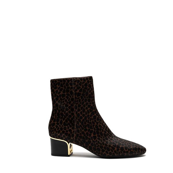 MICHAEL KORS BOOTS - LANA FLEX MID BOOTIE PATTERNED