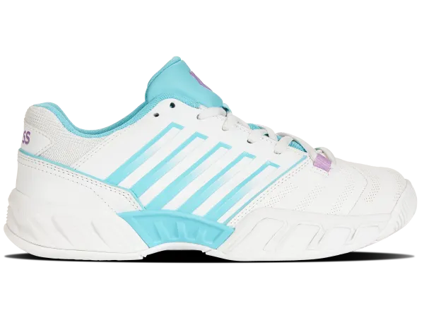 WOMEN'S K-SWISS BIGSHOT LIGHT 4 BRILLIANT WHITE TENNIS SHOES EUR 39.5