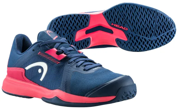 HEAD SPRINT TEAM 3.5 AC DARK BLUE WOMEN'S TENNIS SHOES EUR 38.5