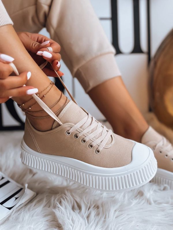 TRAMPKI DAMSKIE ELMA KHAKI DSTREET