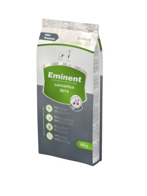 Eminent Lamb-Rice 15kg + 2kg Gratis