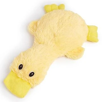 PLUSH DUCK SQUEAKY DOG TOY