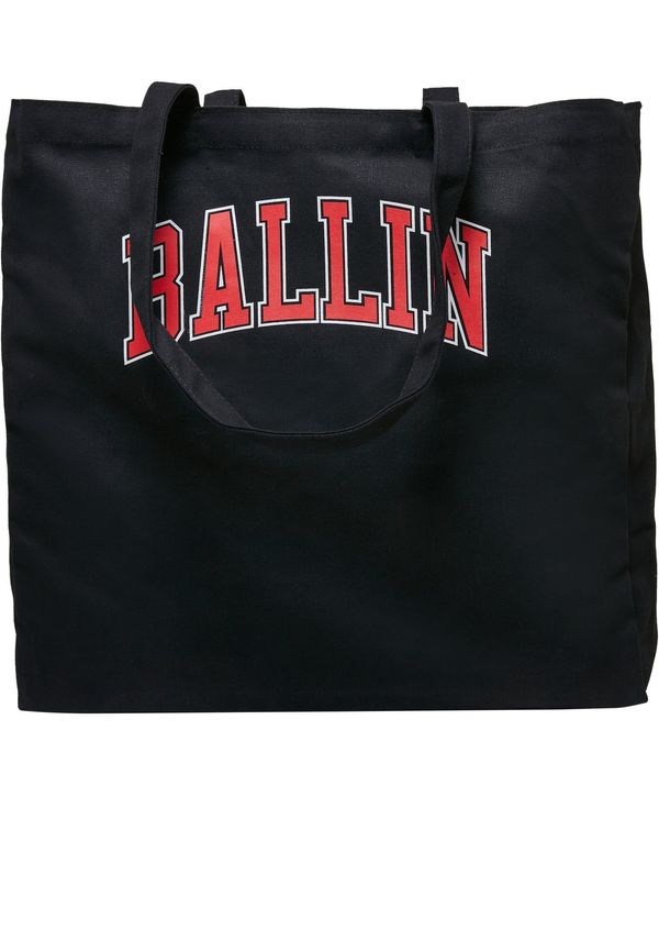 BALLIN OVERSIZE CANVAS BAG BLACK