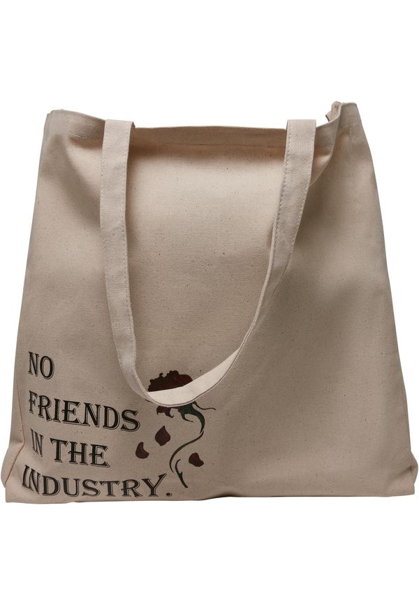 NO FRIENDS OVERSIZE CANVAS BAG IN WHITE