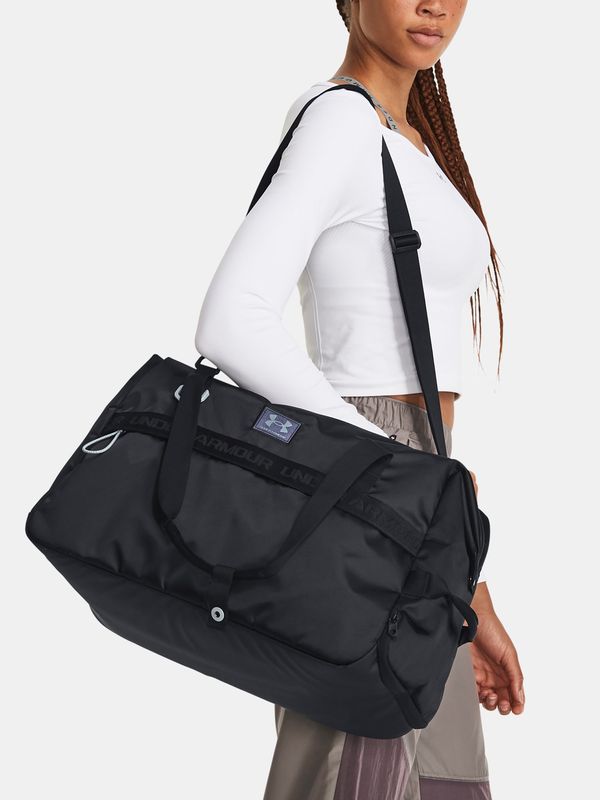 UNDER ARMOUR BAG UA ESSENTIALS DUFFLE-BLK - WOMEN