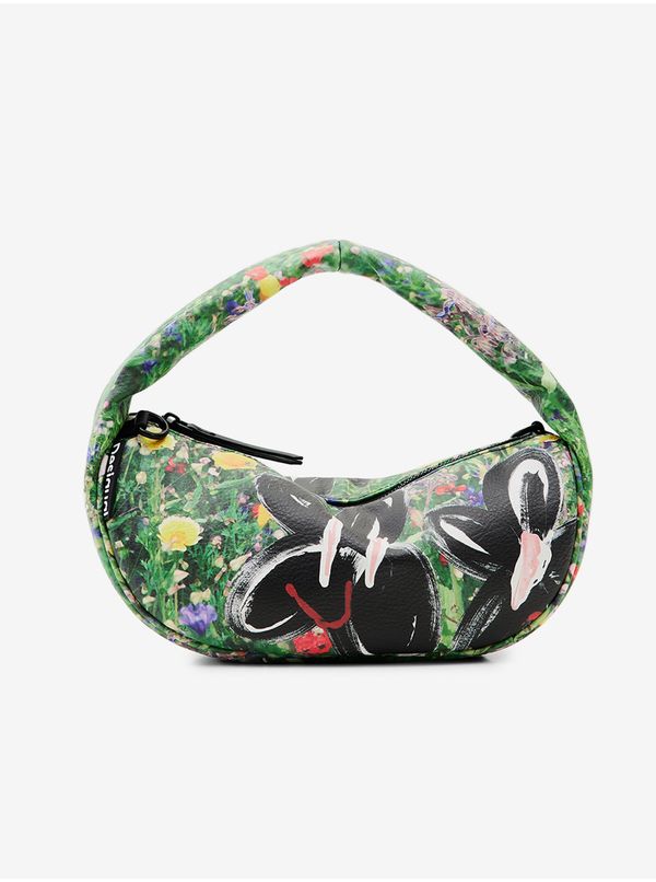 GREEN WOMEN PATTERNED HANDBAG DESIGUAL ARTY PEPO BANGOR - WOMEN