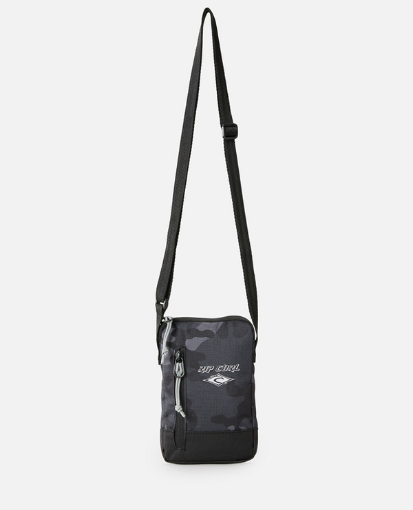 RIP CURL SLIM POUCH CAMO BLACK/GREY BAG