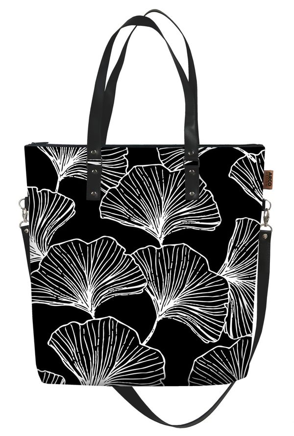 BERTONI UNISEX'S SHOPPER BAG MAXA GINGKO