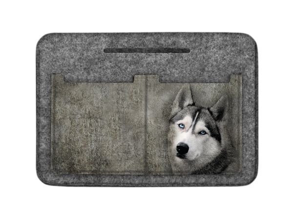 BERTONI UNISEX'S FELT BAG ORGANISER HUSKY
