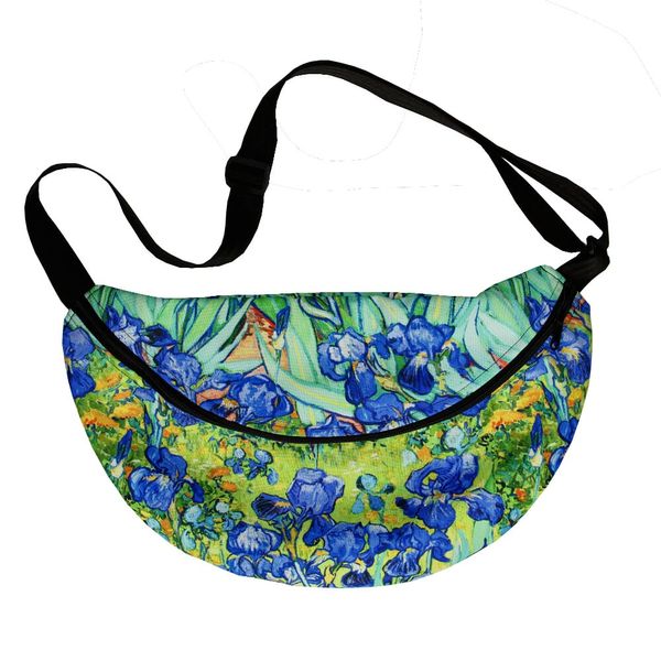 BERTONI UNISEX'S BIG WAIST BAG IRISES