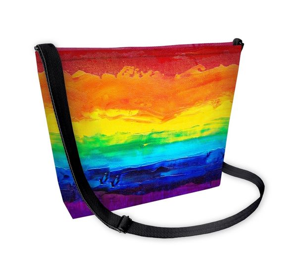 BERTONI UNISEX'S CANVAS BAG SAMBA COLORFULL
