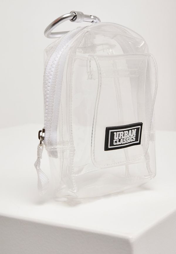 TRANSPARENT MINI BAG WITH TRANSPARENT HOOK