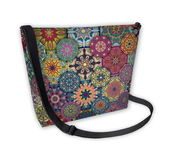 BERTONI UNISEX'S CANVAS BAG SAMBA VALENCIA