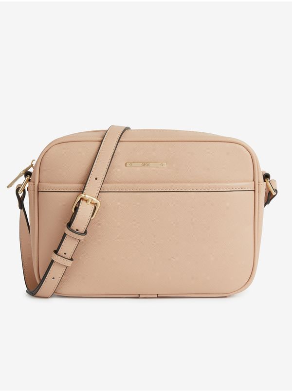 LIGHT PINK WOMENS CROSSBODY HANDBAG GEOX - WOMEN