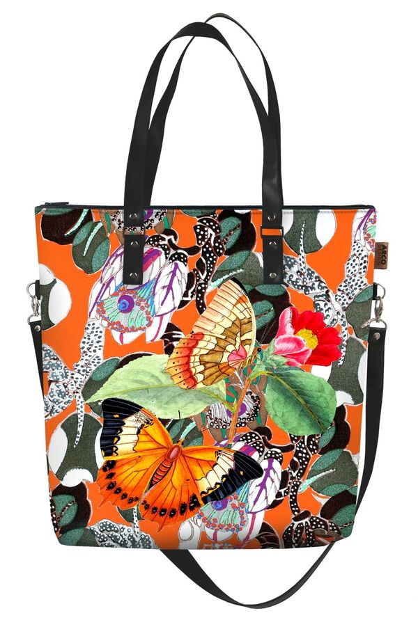 BERTONI UNISEX'S SHOPPER BAG MAXA EFEMERYDA