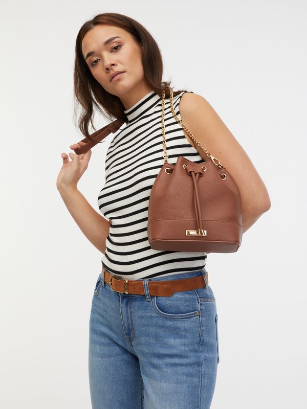 ORSAY BROWN LADIES HANDBAG - WOMEN