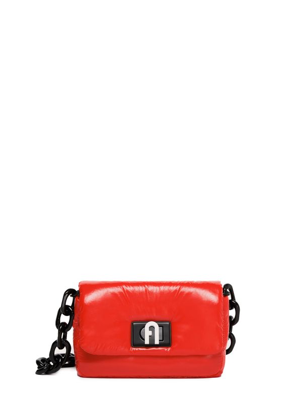 HANDBAG - FURLA 1927 SOFT MINI SHOULDER BAG RED