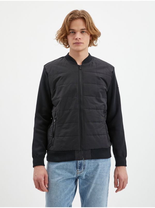 DARK GRAY MEN'S BOMBER PEPE JEANS NOEL - MENS