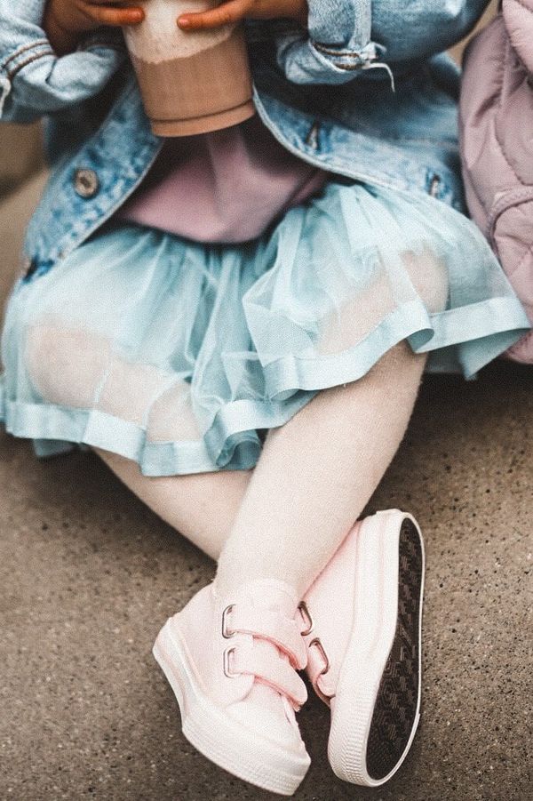 CHILDREN'S CLASSIC SNEAKERS BIG STAR - LIGHT PINK