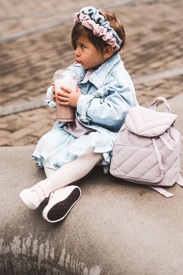 CHILDREN'S FASHION SNEAKERS BIG STAR - LIGHT PINK