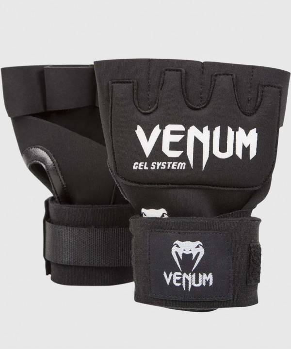 Venum Kontact Gel Bandažeri Crno-Beli XL