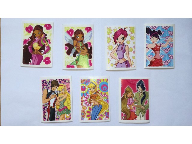 Winx club 95 različitih sličica