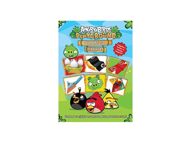 Angry birds  figure od papira