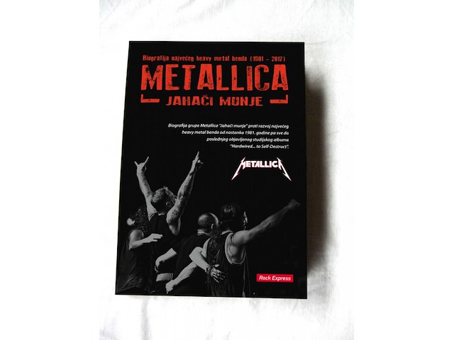 Knjiga METALLICA - Jahači munje