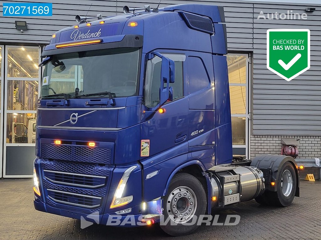 Volvo FH 460 4X2 LNG! Globetrotter Full-Air Alcoa tegljač