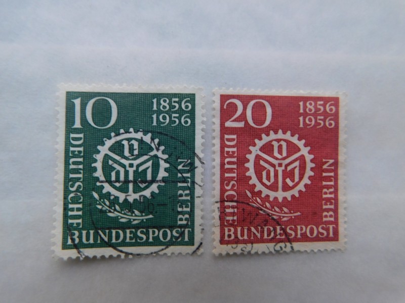 BERLIN WEST 1956 KOMPLET SERIJA